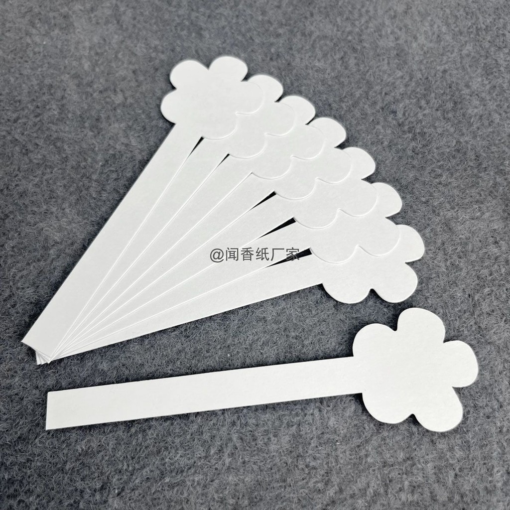 Blank Flower Stall Pure Cotton Perfume Test Paper Fragrance Experiment ...