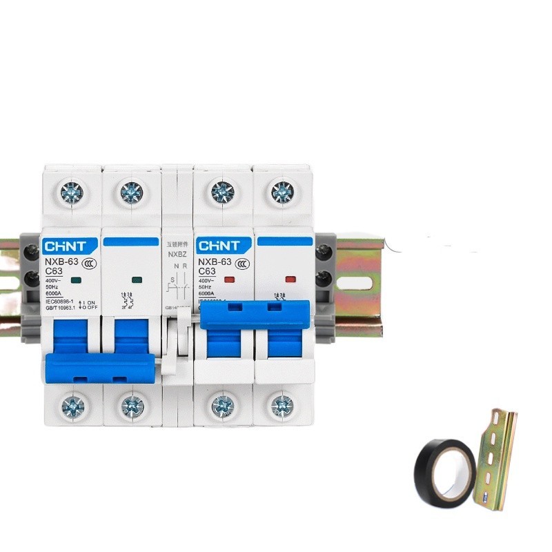 Chint two-way dual power automatic conversion switching air switch ...