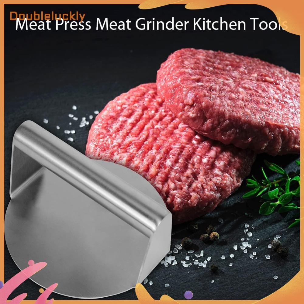 Smash Burger Press Non-Stick Burger Smasher for Flat Top Griddle Grill ...