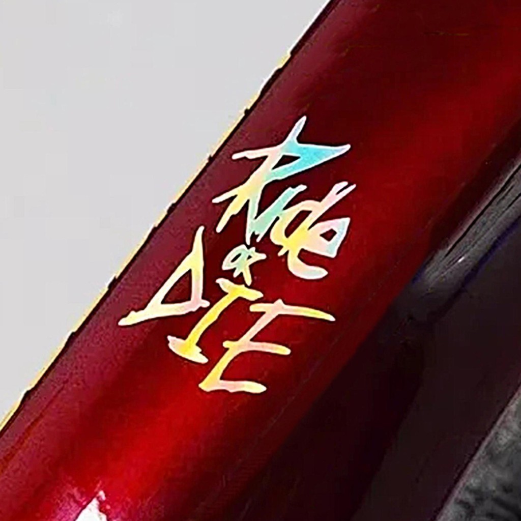 Truck Lettering Decals Ride Or Die Car Window Sticker Ride Or Die Auto ...