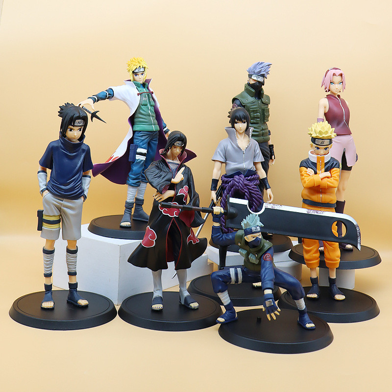 Naruto Premium Action Figures Set Kakashi, Itachi, Sasuke, Naruto ...