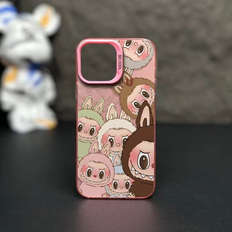 Cute Labubu Hard Matte Case for Realme 10 4G 13 12 12x 11x 10t 11 Pro ...