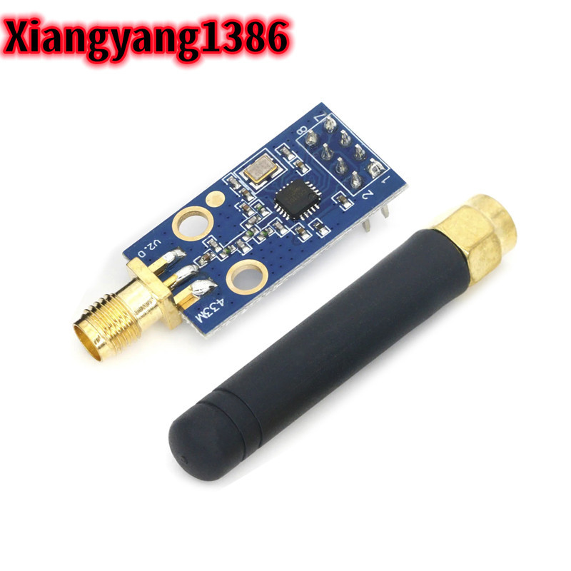 CC1101 Wireless Module With SMA Antenna Wireless Transceiver Module For Arduino 433MHZ | Shopee ...