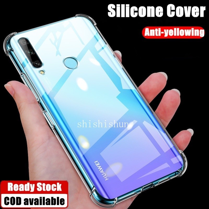 For Huawei Y7P ART-L29 L28 L29N case Transparent Soft Silicone Clear ...