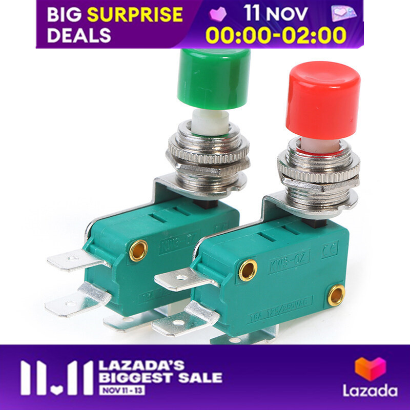 GG+FUYU DS-438 Momentary Red /Green Push button Actuator Micro Limit ...