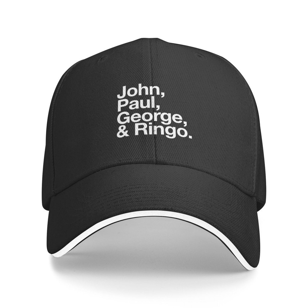 The Beatles John Paul George Ringo Casquette Fashionable Peaked Cap ...