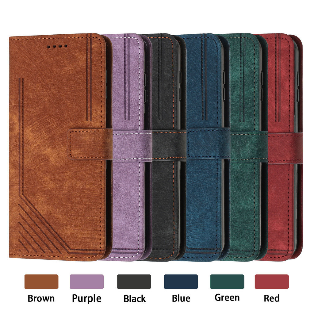 Luxury Flip Cover Case for OnePlus 10 11 12 Pro 10T ACE 10R 12R Nord 2T ...