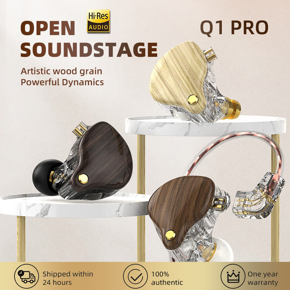 Q1 Pro Headphones Music Sports Noise Cancelling Microphone Wired ...