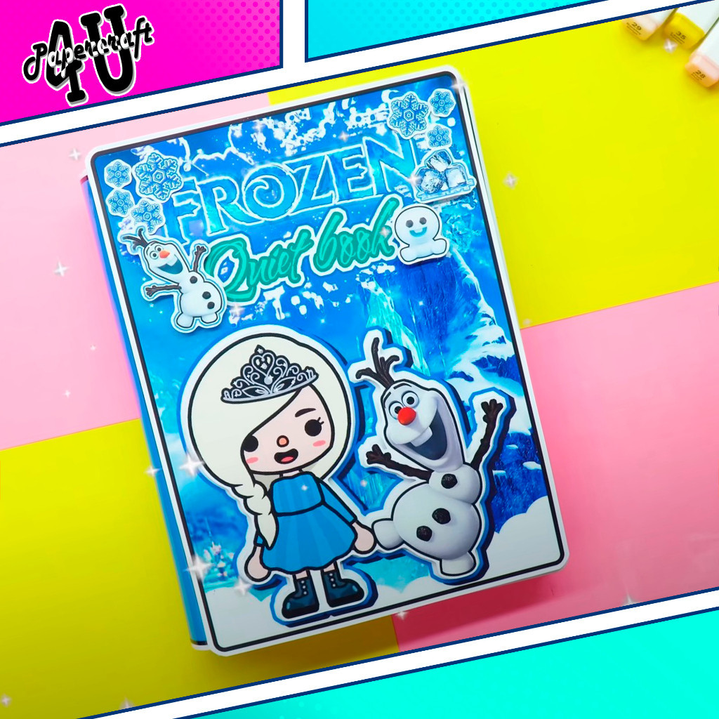 DIY HAND-CUT PAPER DOLL HOUSE TOY - TOCA LIFE WORLD - MODEL TA060 paper ...