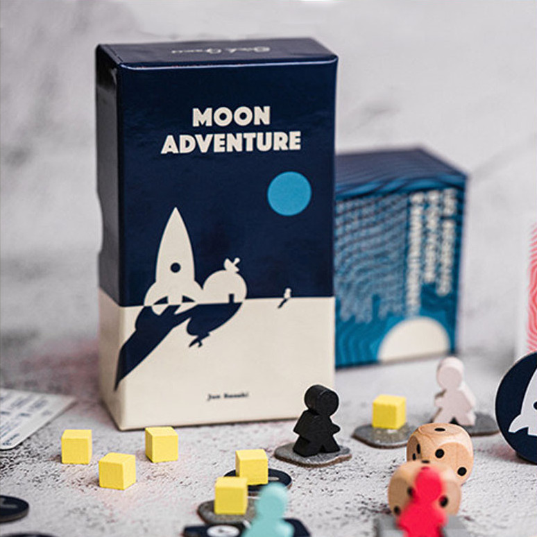 Board Game Moon Adventure Party Game Family Game | Shopee Philippines