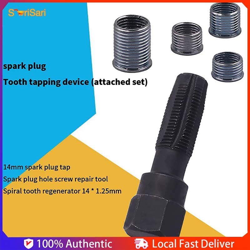 Rapid shipment Cylinder Head Tap REAMER Helicoil Thread Repair Kit Tool ...