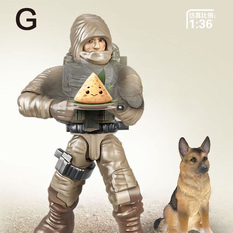 Boy Assembled Full-Joint Action Figure Mini Soldier Figure Figure ...