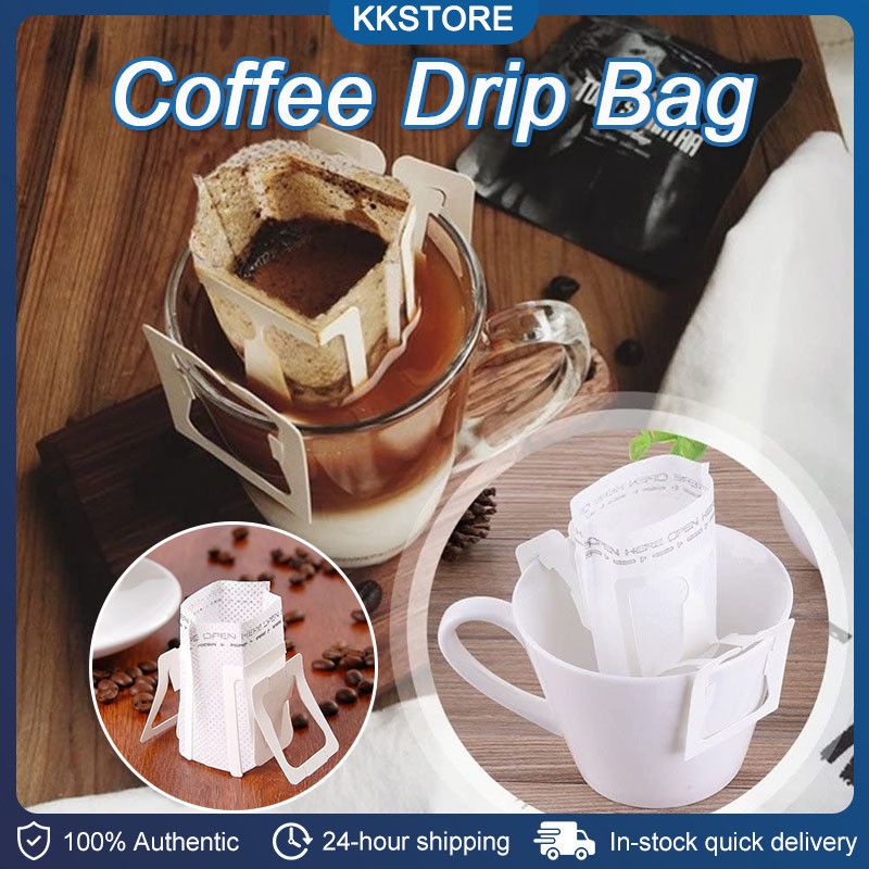 100PCS Coffee Drip Bag Empty Coffee Paper Filters Coffee Drip Filter ...