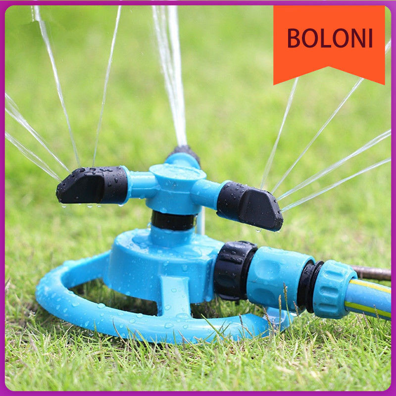 360 Degree Automatic Rotating Garden Lawn Water Sprinklers System Quick ...