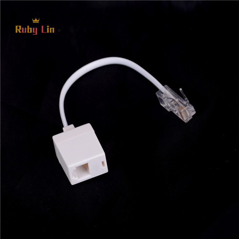 Ruby Lin RJ11 6P4C Female To Ethernet RJ45 8P8C Male F/M Adapter ...