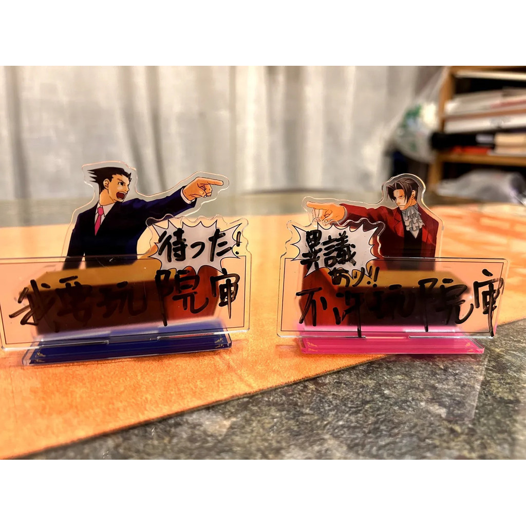 Ace Attorney Anime Acrylic Stand Figuur Action Peripheral Figure Kids ...
