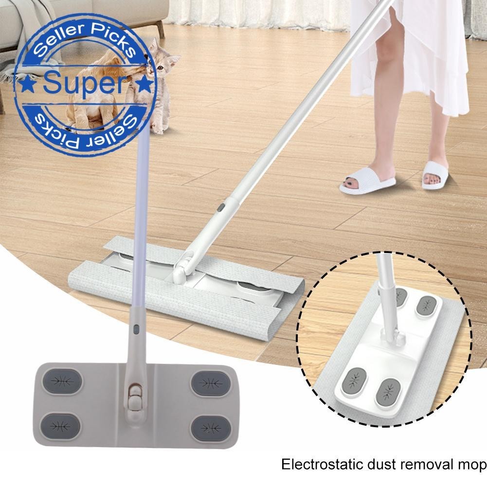 1 Disposable Electrostatic Dust Removal Mop With Lazy Dust Technology ...