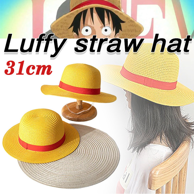 Luffy Straw Hat Adult Japanese Anime Cosplay Straw Hat | Shopee Philippines