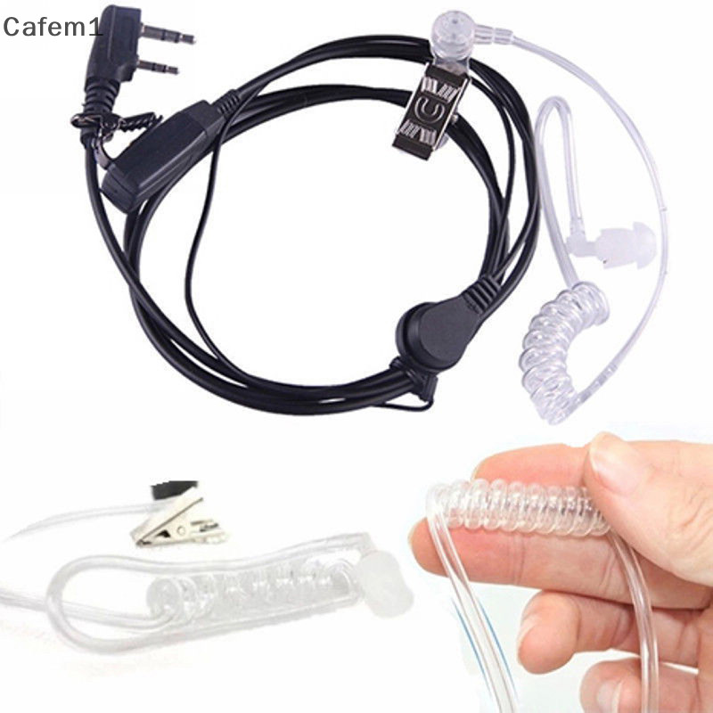 Cfph Fbi Style Headset Earphone Earpiece Mic Security Radio Walkie