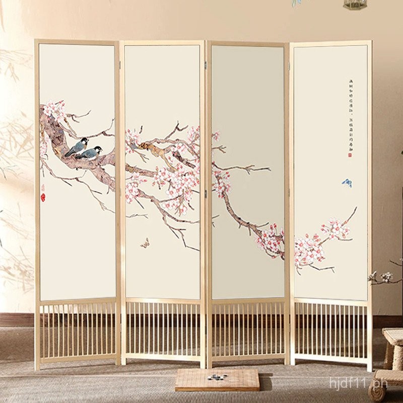 Song Dynasty Aesthetic Chinese Style Screen Partition for Living Room ...