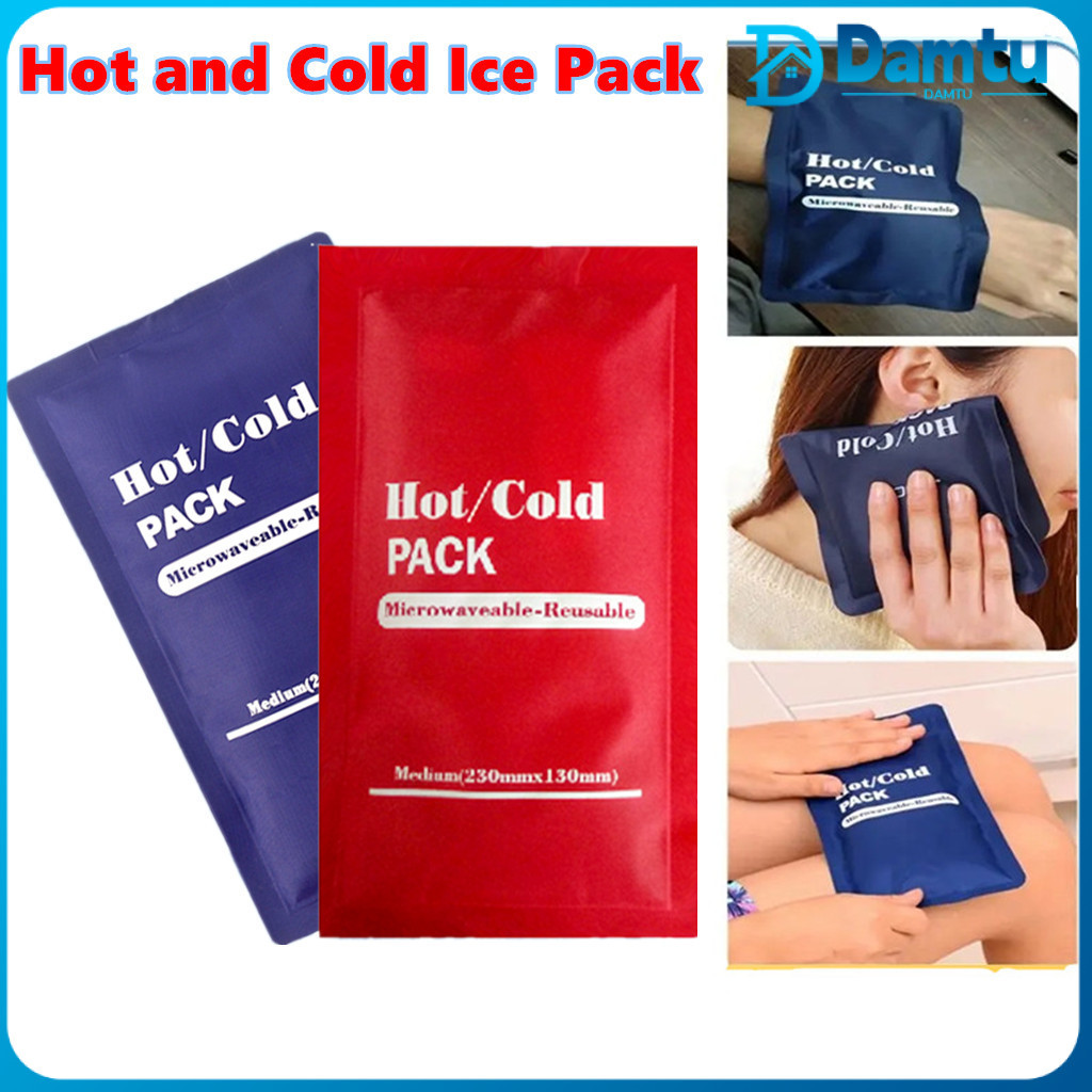 Damtu Hot and Cold Ice Pack Gel Compress Reusable Ice Bag Gel Ice Cold ...