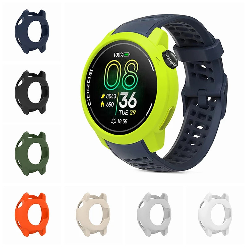 Soft Silicone Cases Cover for COROS PACE Pro Bracelet Protector Shell ...