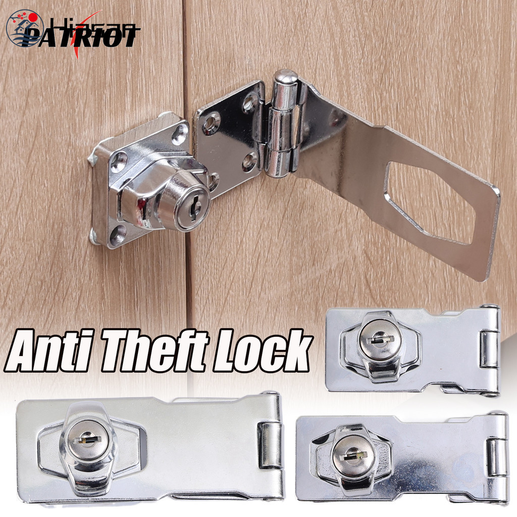 Cupboard Drawer Wooden Box Lock - Anti Theft Stainless Steel - Double ...