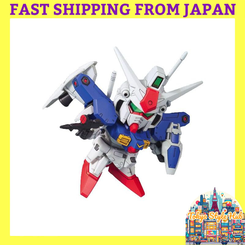 BANDAI SPIRITS SD Gundam BB Warrior 193 Gundam Prototype Unit 1 Full Burnian RX-78 GP-01FB Color ...