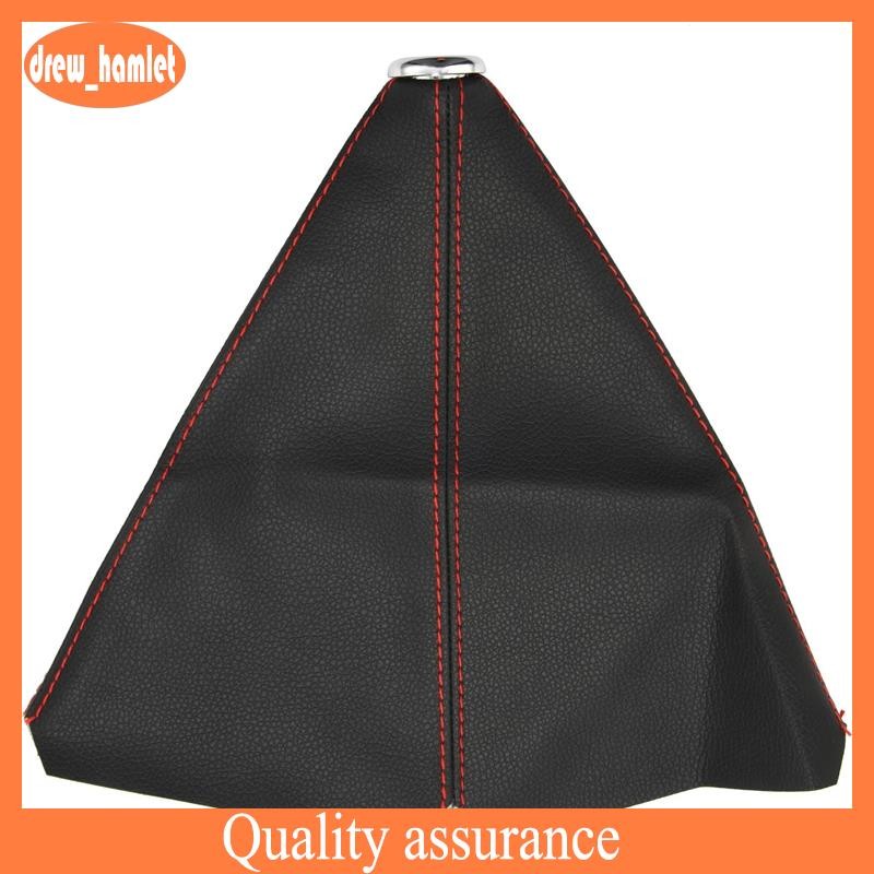 Universal Auto Manual Gear Shift Knob Boot Dust-Cover Gear Gaiter Cover ...