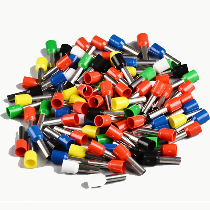 100Pcs Electric Wire Conector Cable Ferrule Terminal End Crimps ...