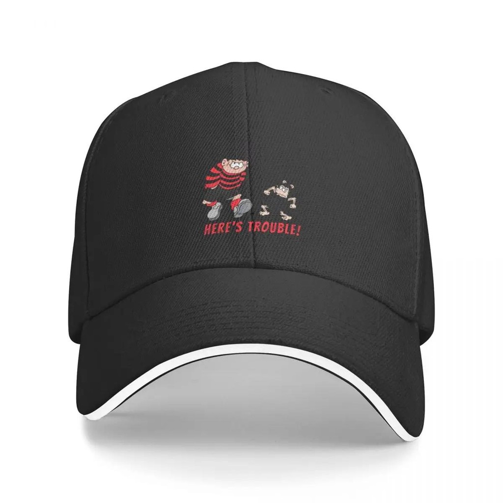 2025 Heres Trouble with Dennis The Menace Baseball Cap Fishing Cap ...