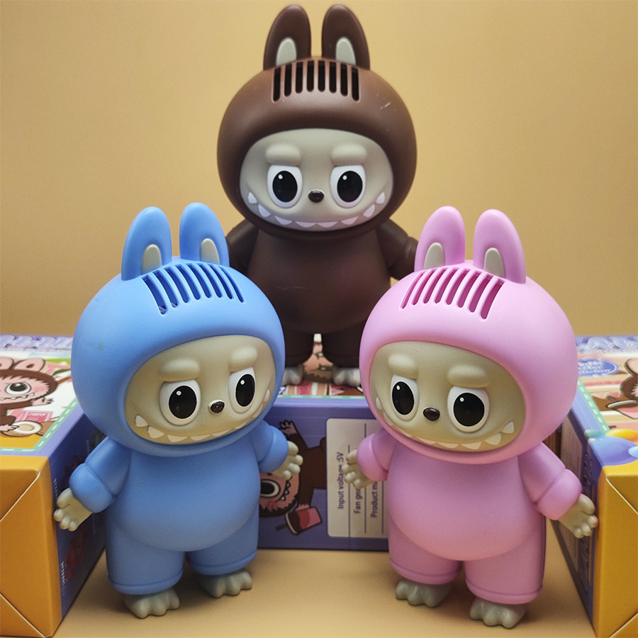 LABUBU FAN digital mini fan Fan Portable Handheld | Shopee Philippines