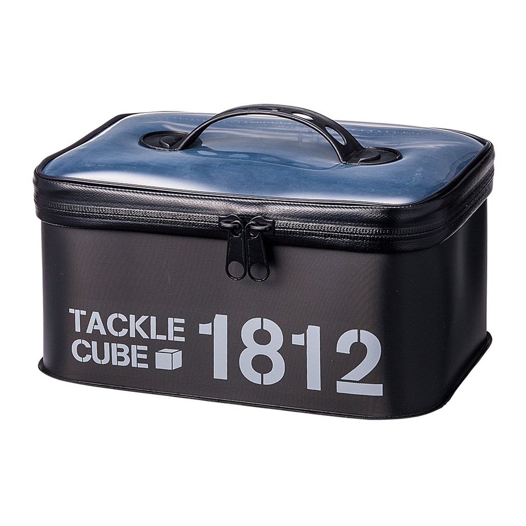 Daiichi Seiko Tackle Box Tackle Cube 1812 Black Lure Case Tackle Case ...