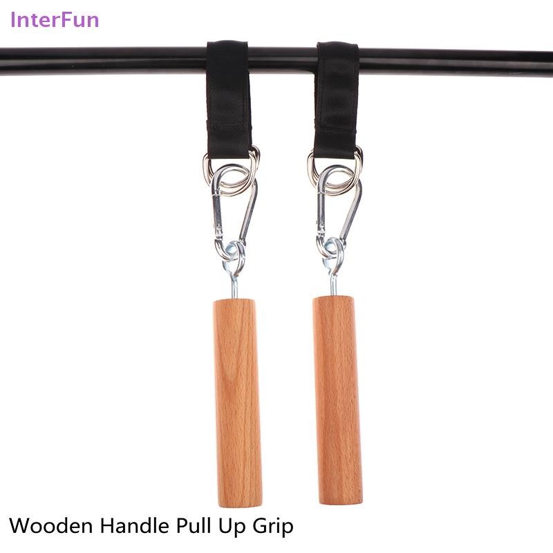 hot Wooden Handle Pull Up Ball Grip Finger Strengthener Exerciser Arm ...