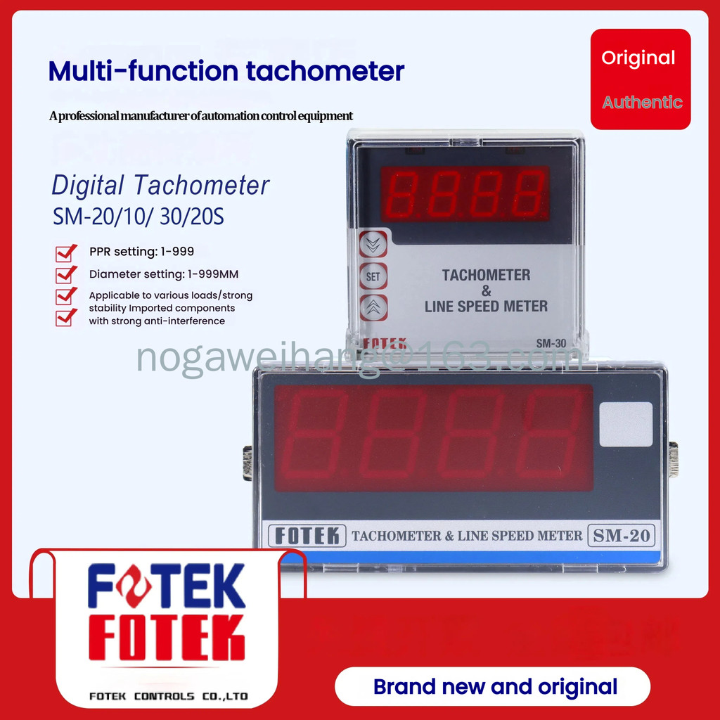 FOTEK Tachometer SM-20 linear velocity meter SM-20S SM-10 SM-30 (new ...