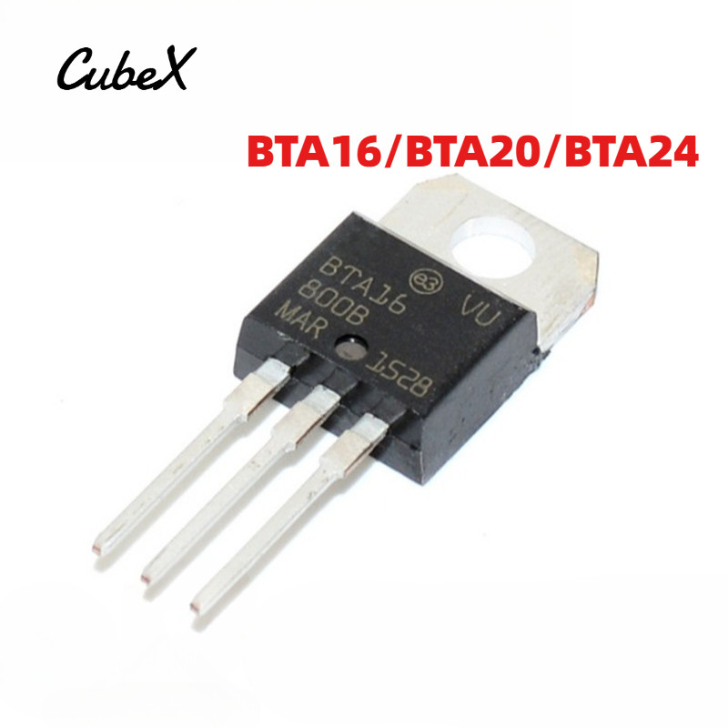 5Pcs Original BTA16/BTA20/BTA24 Series Triac BTA16/20/24-600B 600C 800B 800C 600V/800V High ...