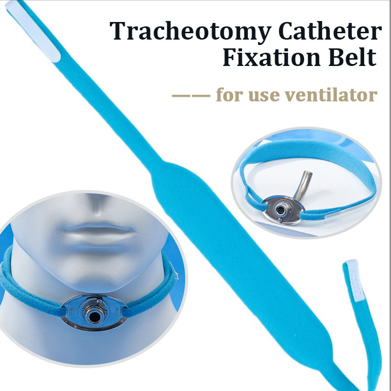 Tracheotomy Catheter Fixation Gas Cutting Belt Sponge Ultra Soft ...