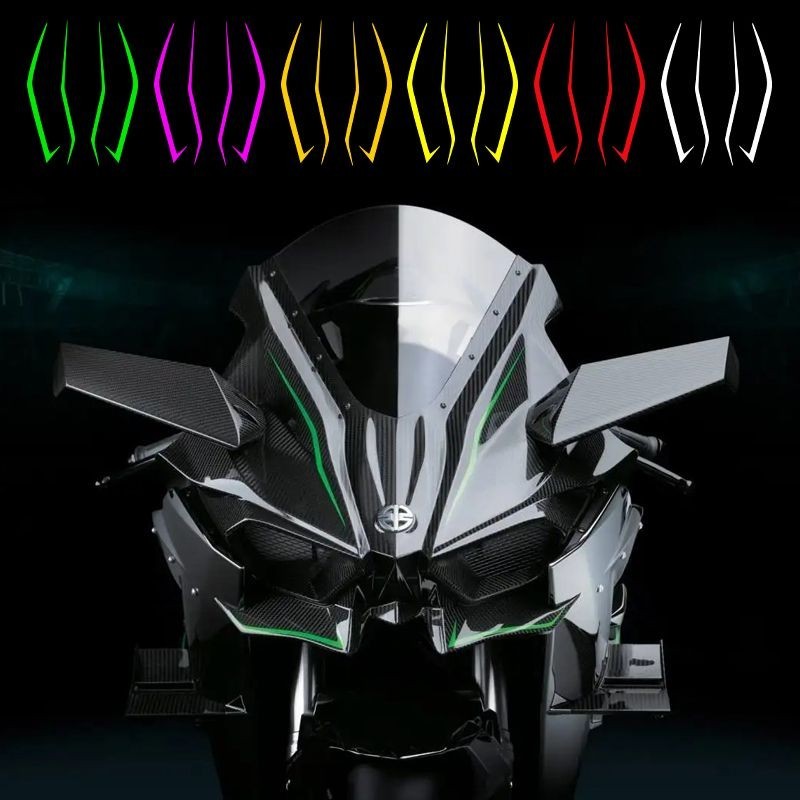 Motorcycle Stickers Original KawasakiNinja400ModificationH2/H2SXCar ...