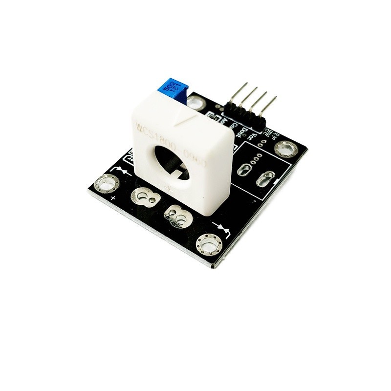 Wcs1800 Hall Current Sensor Detection Of 35a Short Circuit Overcurrent Protection Module