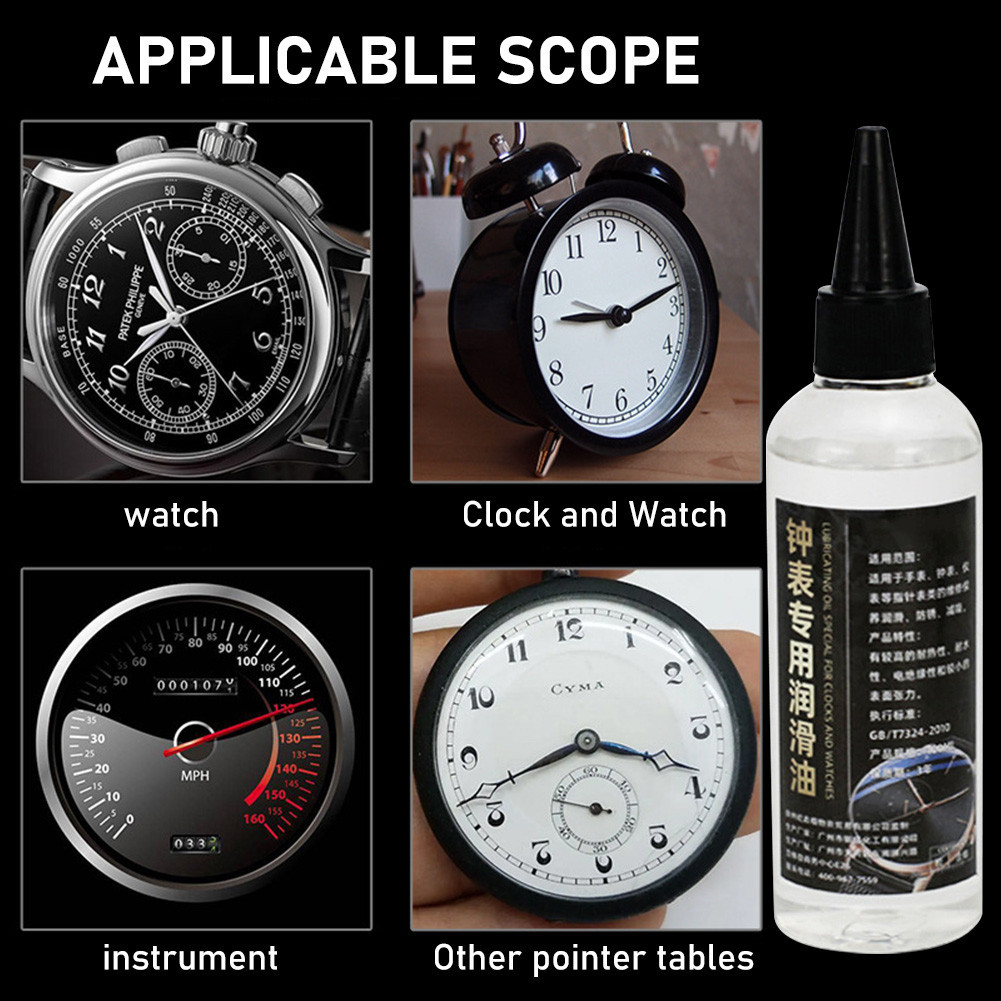 10/50/100ml Watch Lubricant Winding Clock Lubrications Fluids For ...