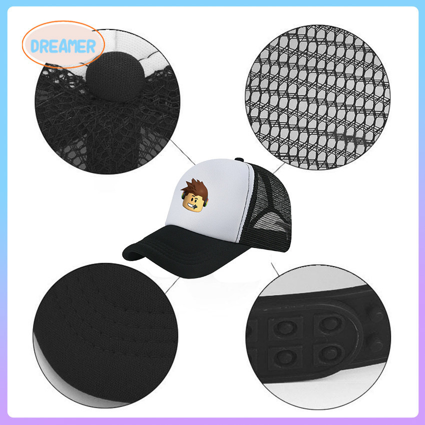 Roblox Games on Hats 2 Styles of Adjustable Cartoon Baseball Caps for ...