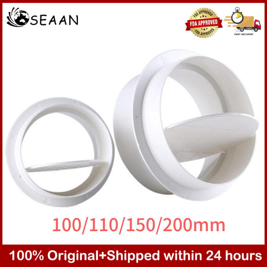 Draft Blocker Damper Ventilation Check Valve Draught Back Shutter for ...