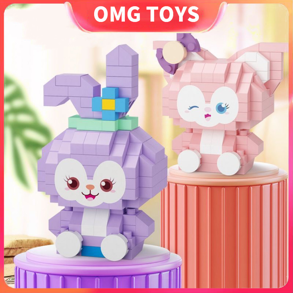 Mini Blocks Cute Cartoon Characters Toys Building Blocks Educational ...