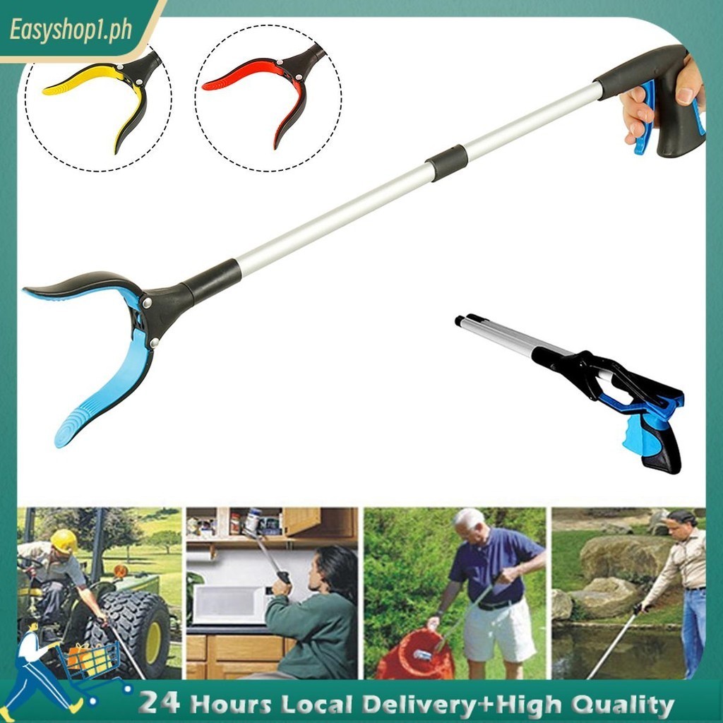 Foldable Grabber Reacher Tool Long Handle Pick Up Stick Reaching Claw ...