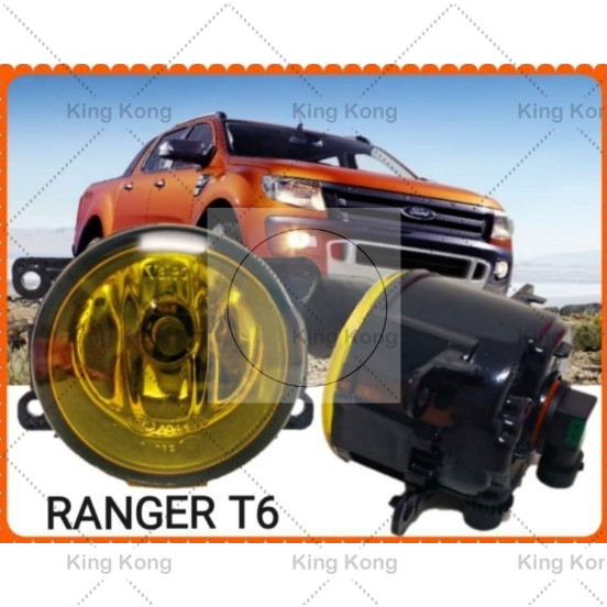 Car bumper fog lamp lights FOR FORD RANGER 2012 2013 2014 2015 2016 Car front bumper fog light ...