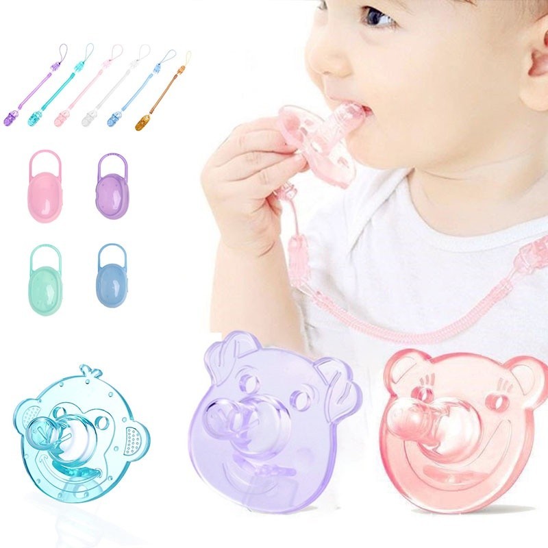 Newborn baby pacifier pacifier children travel pacifier | Shopee ...