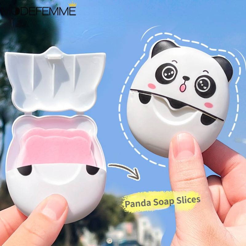 [ Featured ] Panda Soap Slices - Travel Toilet Soap - Portable ...