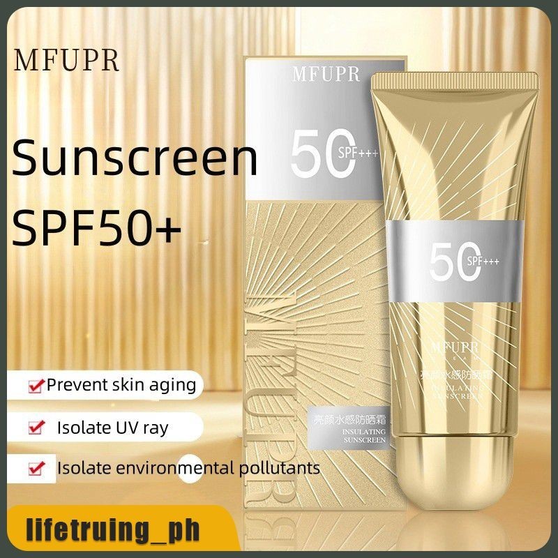 Mfupr Brightening Sunscreen Spf50 Waterproof Whitening Sunscreen ...