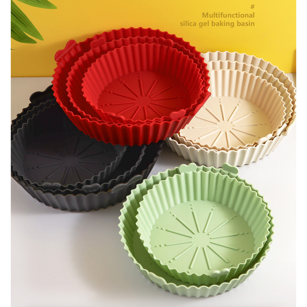 Air Fryer Baking Silicone Pan Mat, Liner Oven Microwave Baking Pan Mat ...