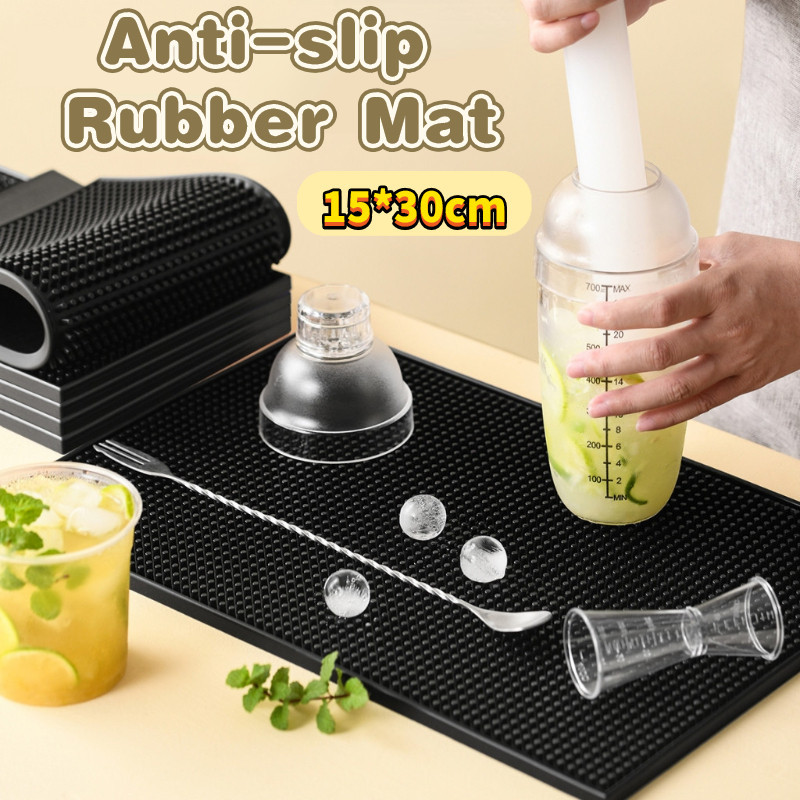 Bar Mat Anti-slip Rubber Mat Bar Counter Mat Insulated Pads Kitchen ...